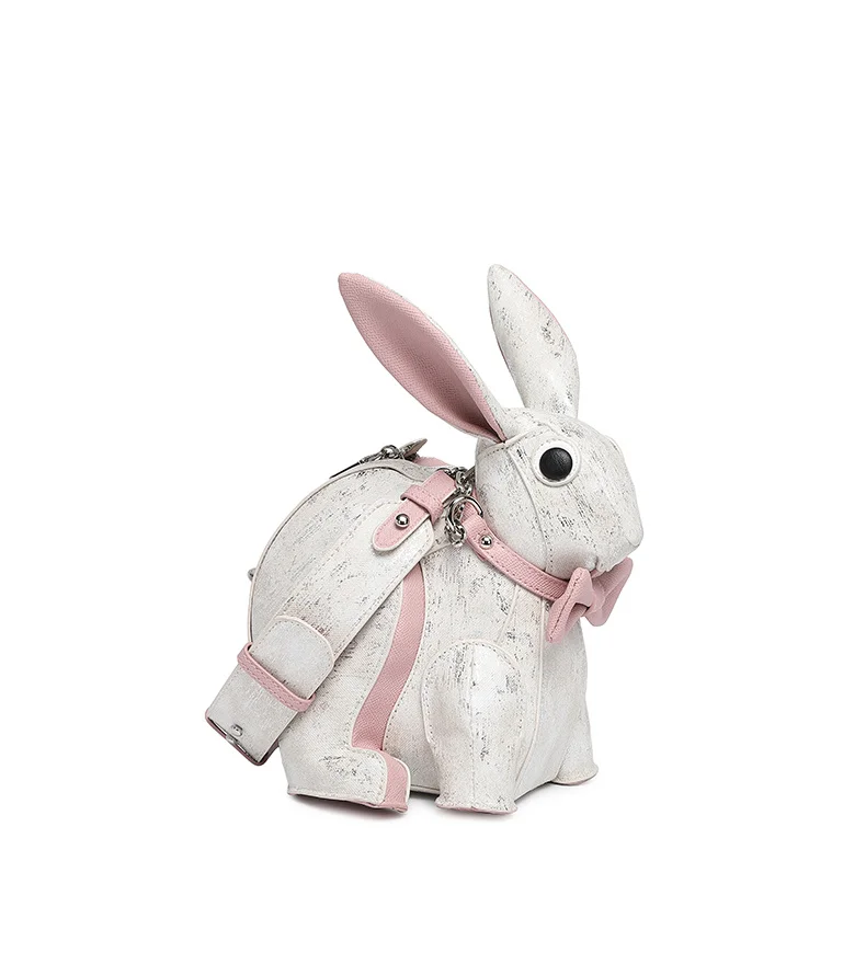 2025 New Niche Design Cute Rabbit Doll Shoulder Bag Fashion Casual ...
