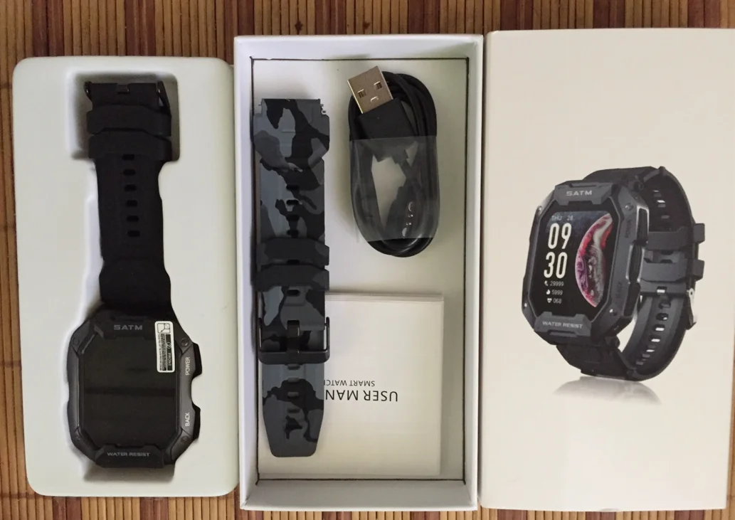 C20 Smart Watch 1.71-inch Large Battery Outdoor Sports Mode 5atm ...