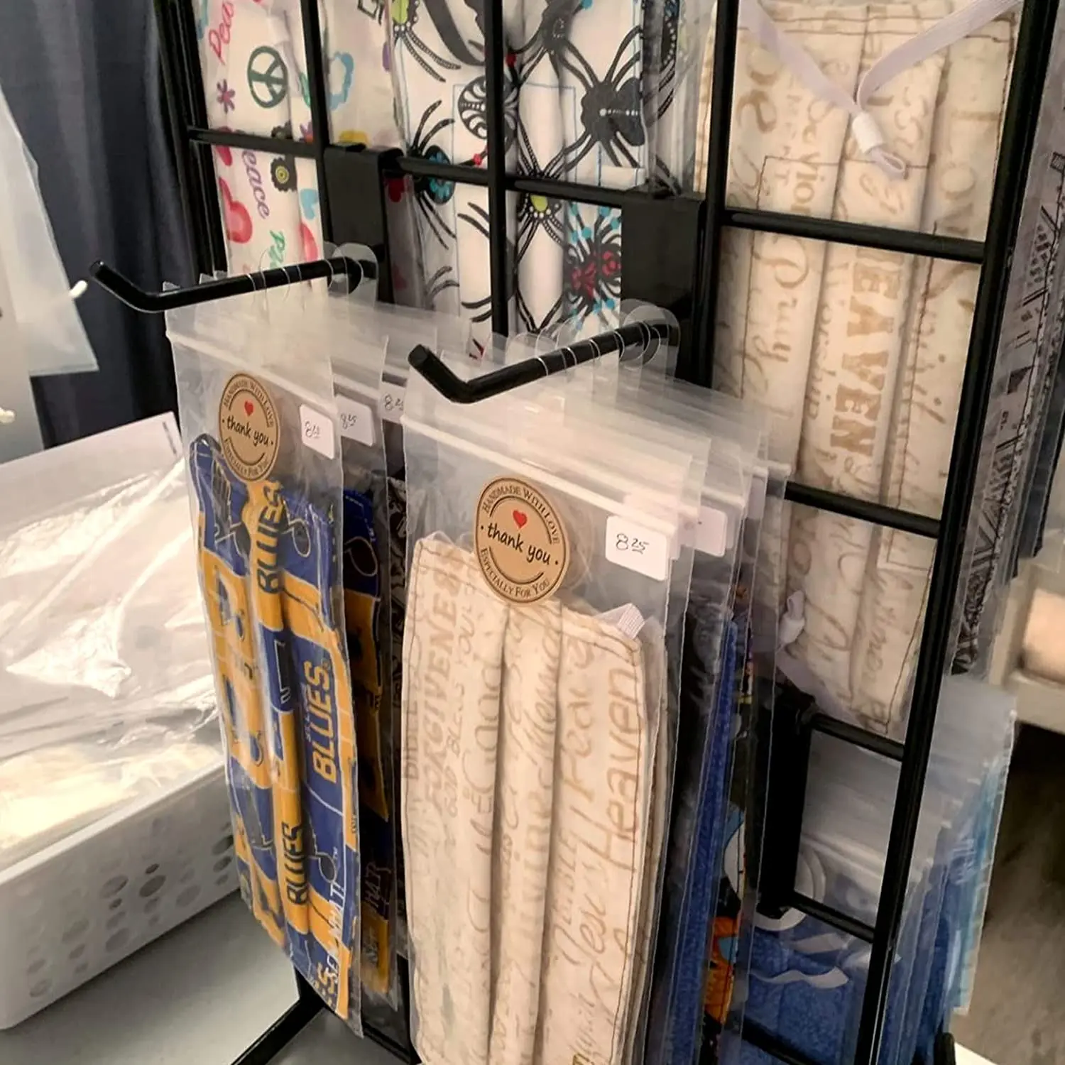 Wire Customized Counter Top Gridwall Display Unit,Tabletop Grid With [9 ...