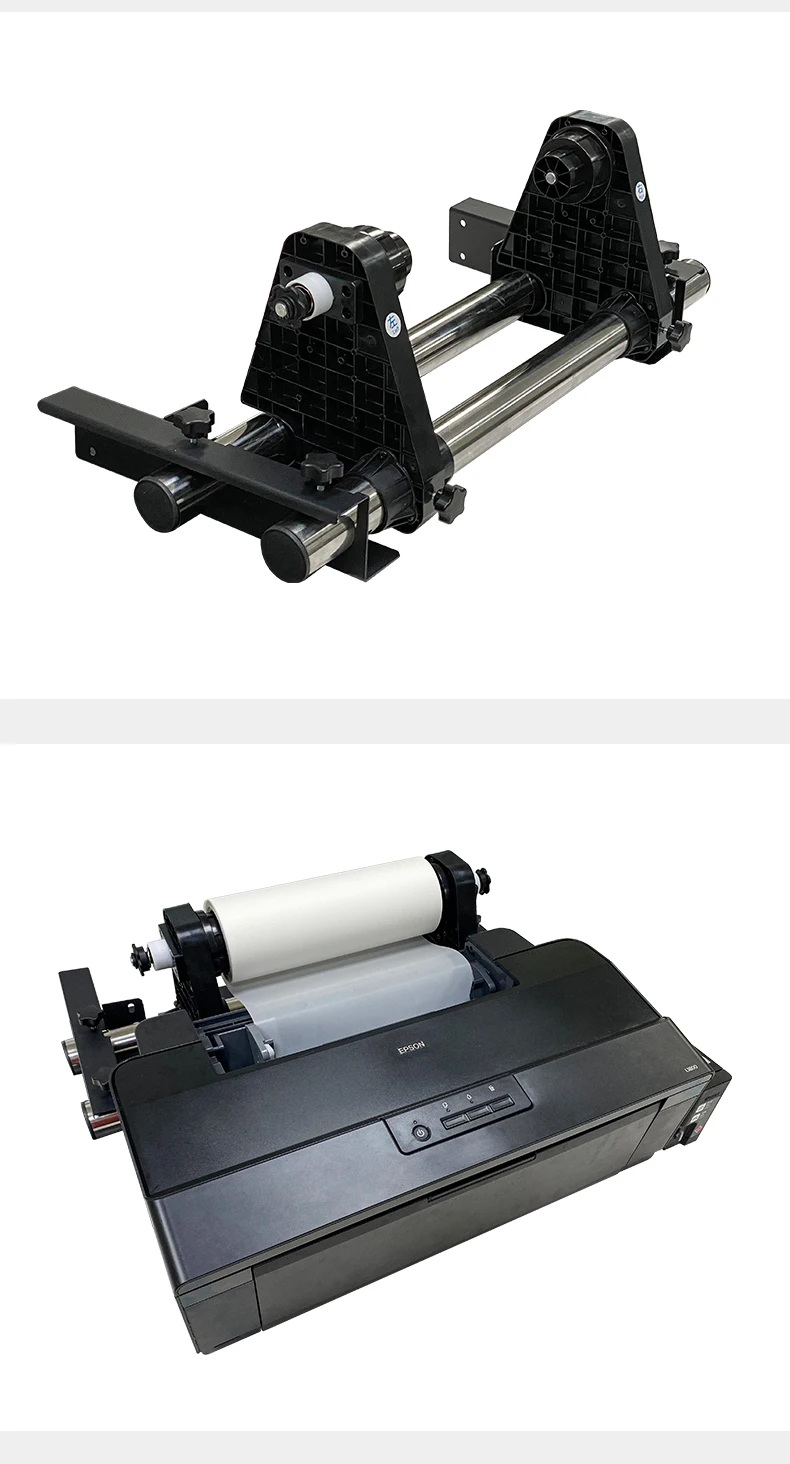 A3 Size DTF Printer Roller Holder - PET Film Roll Support