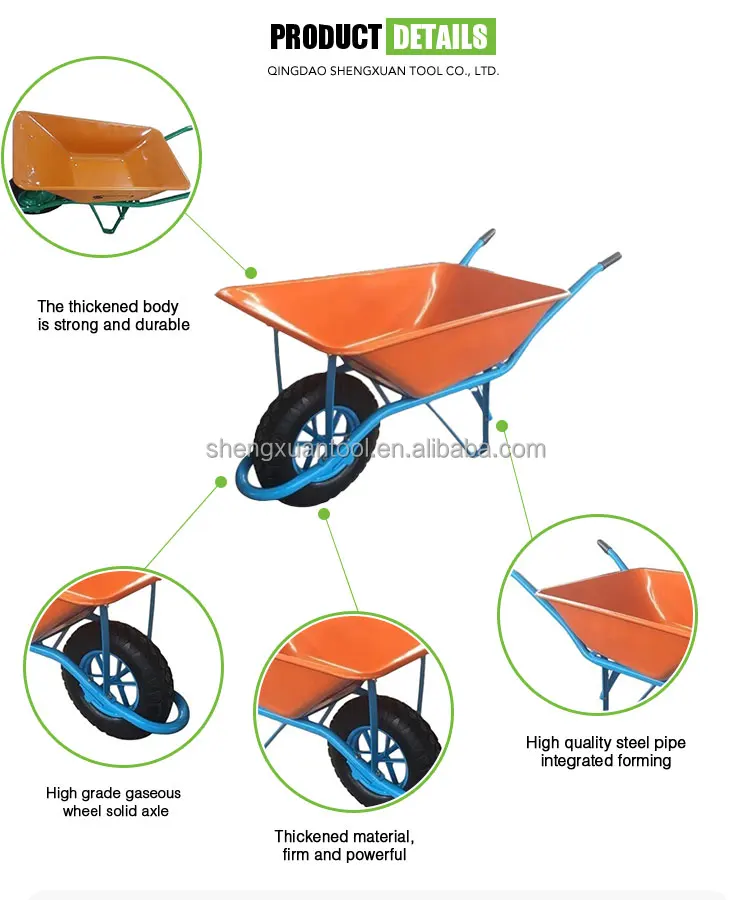 Hot Sale Wheelbarrow Loading Capacity Power Wheelbarrow High Quality ...