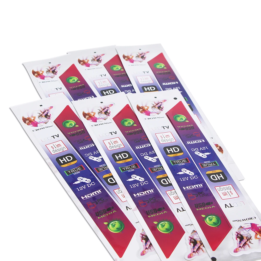 Custom Led Tv Computer Static Electronic Stickers,Waterproof ...