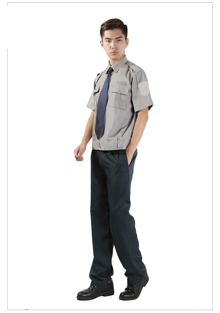 Private Security Guard Uniform Tactical Grey Security Uniform - Buy ...