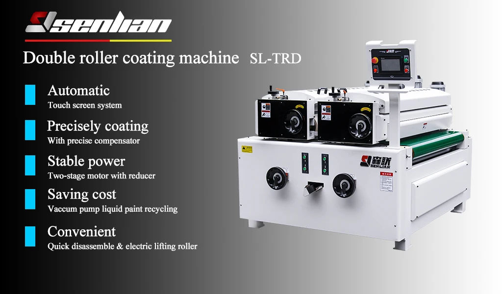 Wood UV Roller Coating Machine for Paint MDF Furniture Board