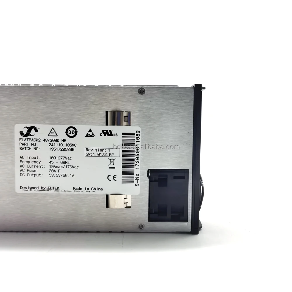 Módulo Rectificador de Alta Eficiencia Eltek Flatpack2 HE Telecom Power ...