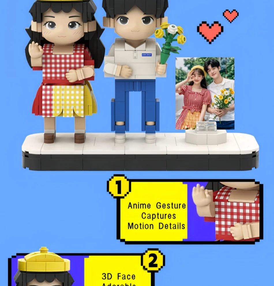 Backstein Figuren - Custom Brick Figure Toys for Kids