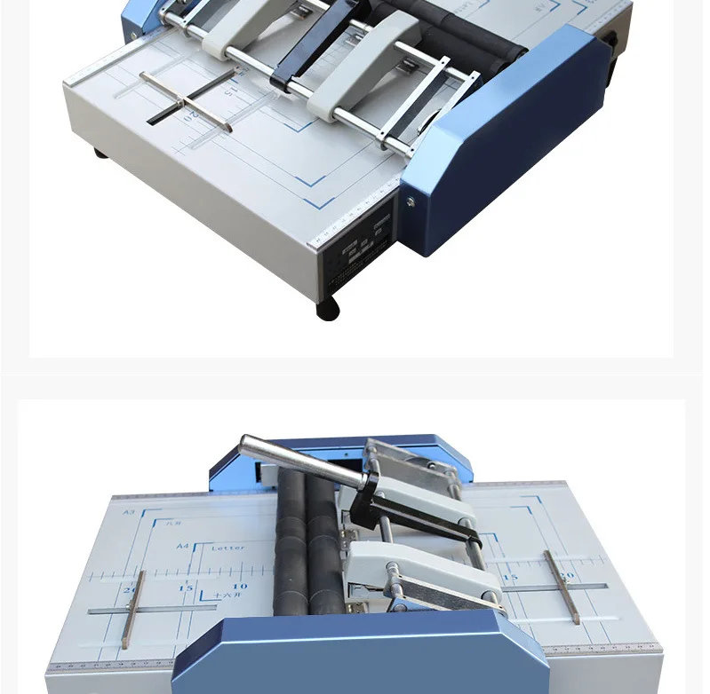 A3 Desktop Paper Notebook Booklet Maker Machine Stapling Folding ...