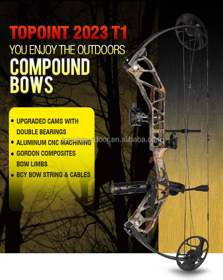 Topoint Archery T1 Target Compound Bow - Precision & Power