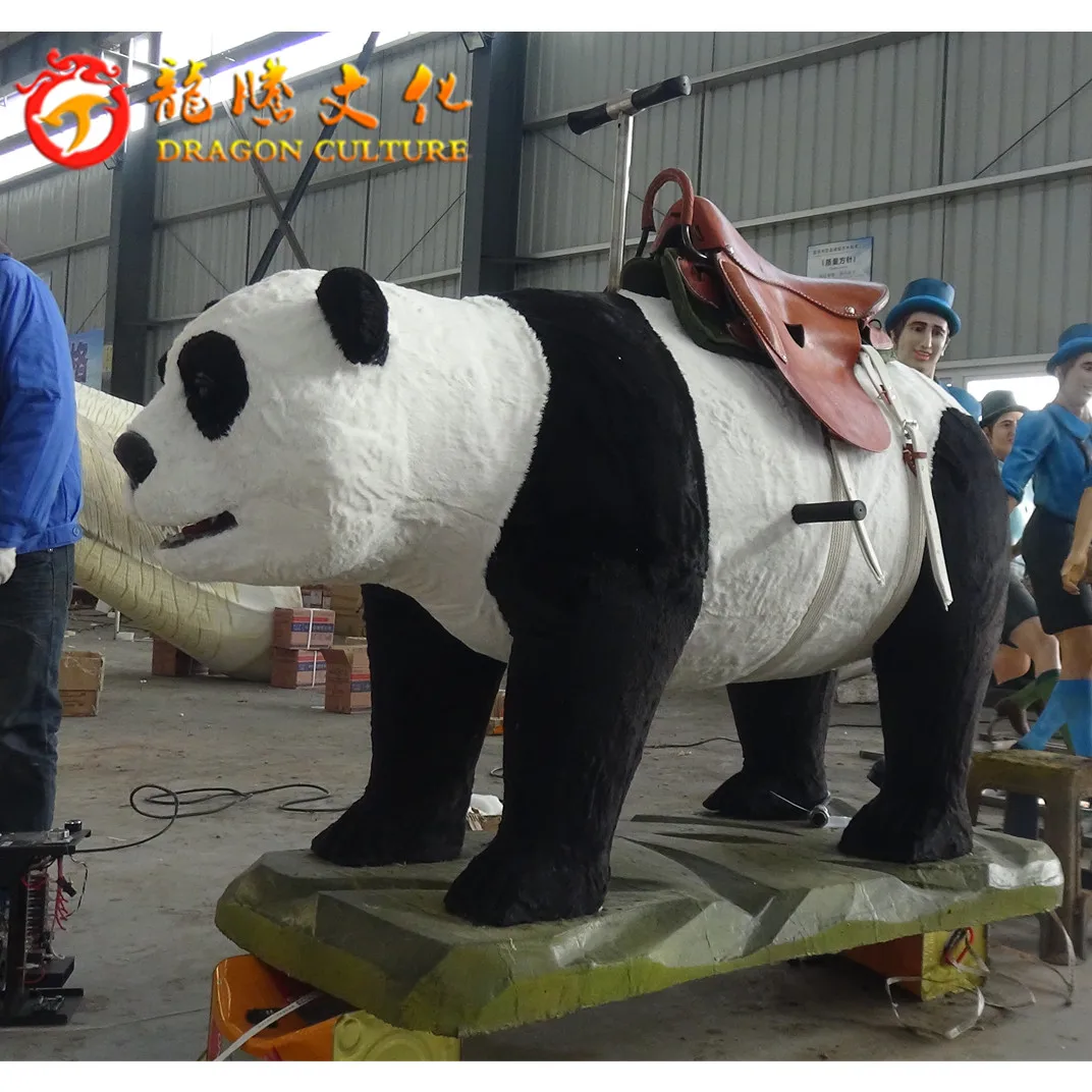 Life-size Ride-on Robotic Dinosaur Models for Kids Fun