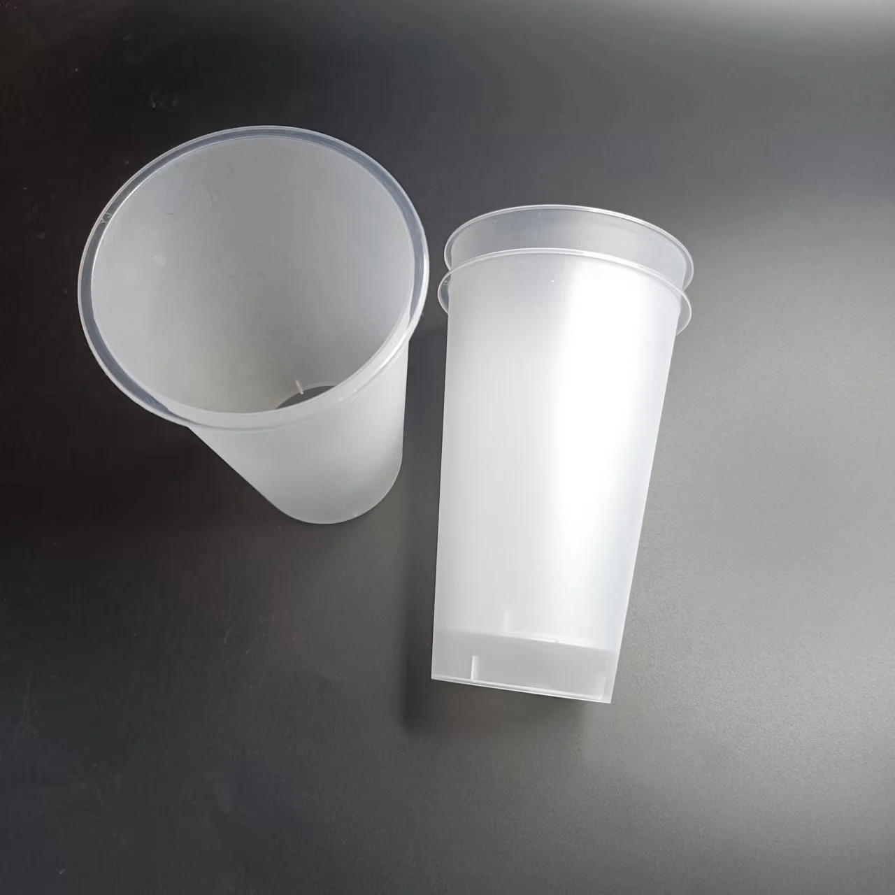 Factory Price 700ml 500ml 360ml Injection PP Plastic Bubble Tea Cups with Straw| Alibaba.com