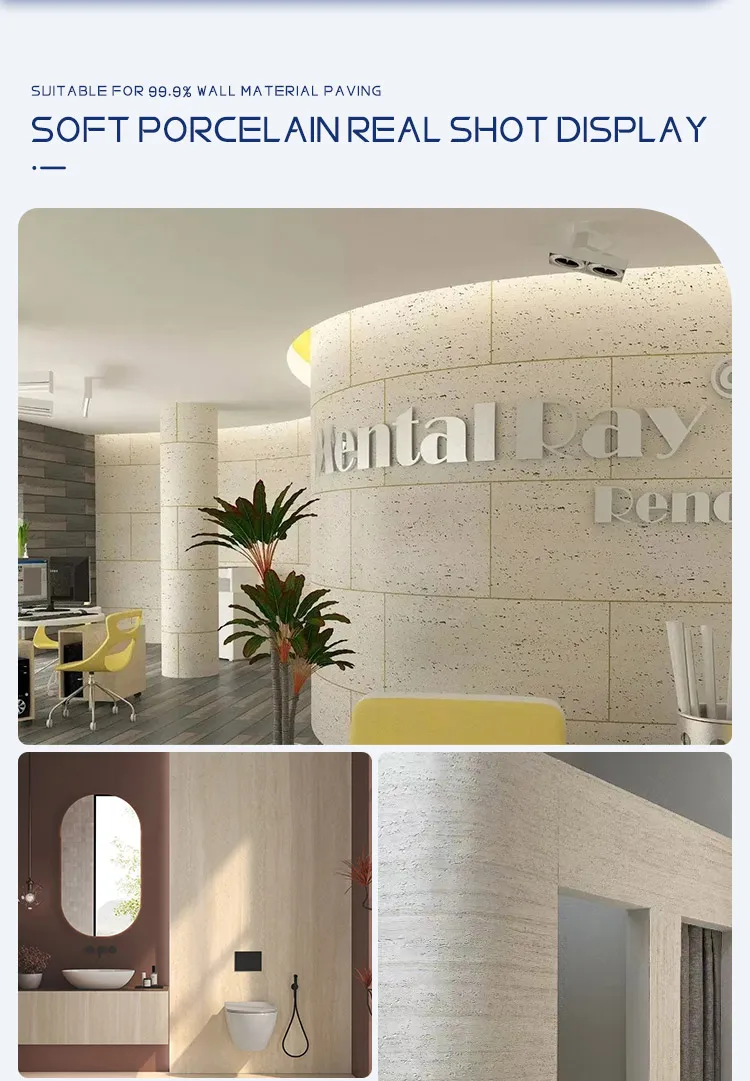 Interior and Exterior Wall Panel Flexible Stone Cladding