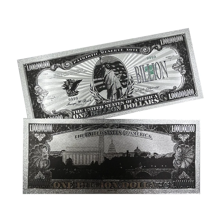 Alibaba.com: Commemorative Silver Banknote 1000000000 USD Billion ...