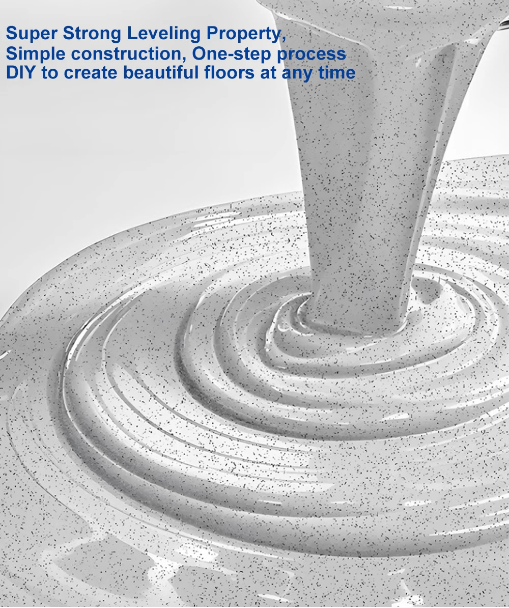 Self-leveling Color Sand Epoxy Floor Coating - Durable & Waterproof