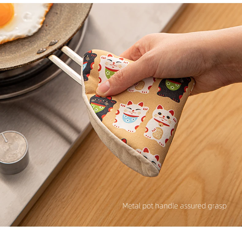 SHIMOYAMA Hot Pot Lid Handle Mitt - Heat Resistant & Eco-friendly