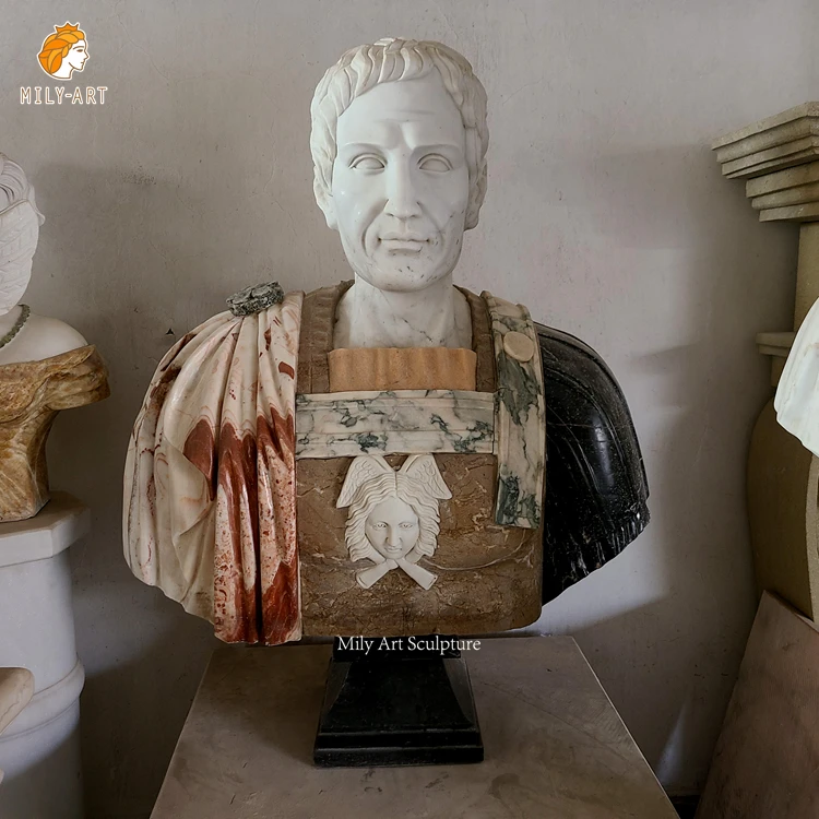 Antique Marble Roman Bust Statue - Customized Designs