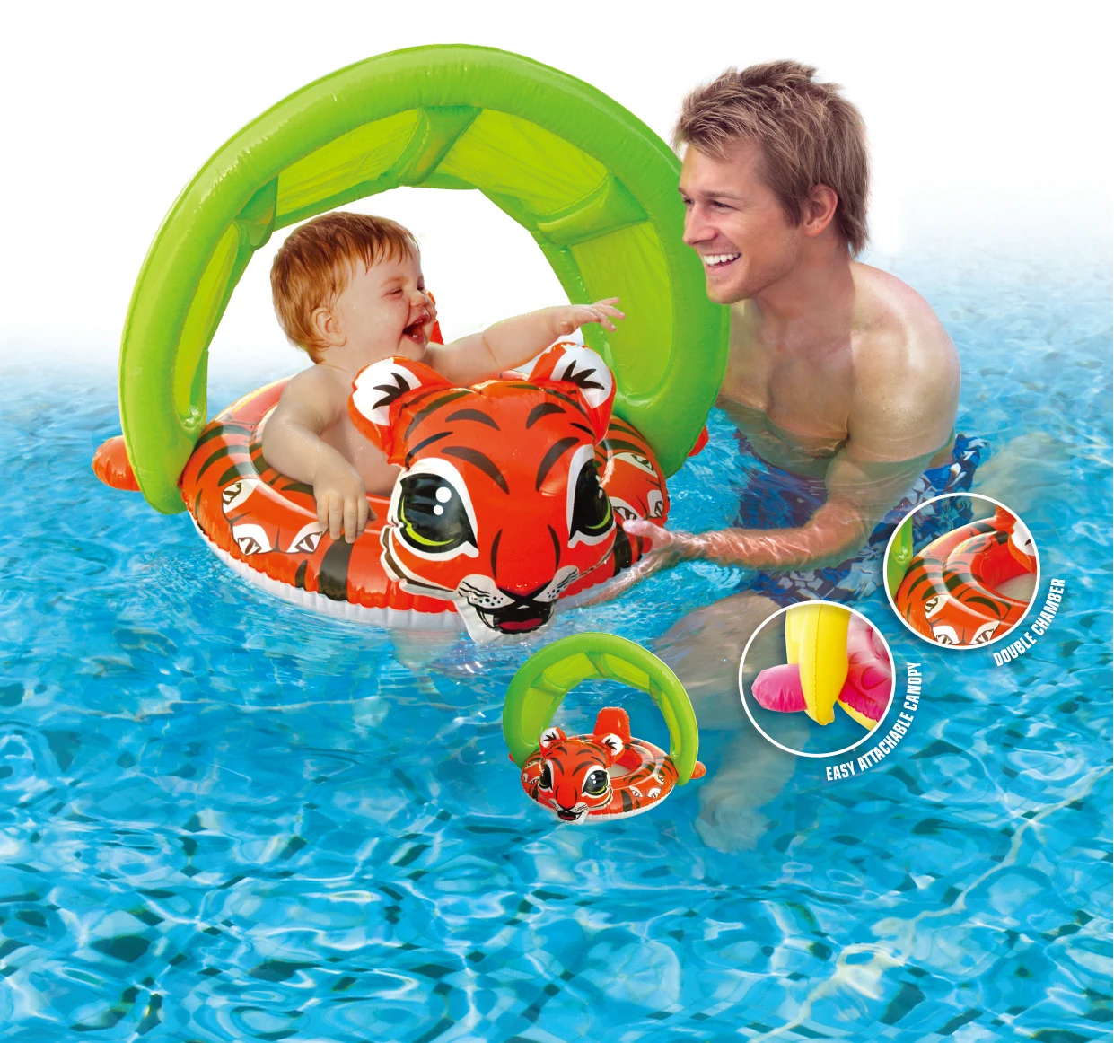 Custom Infant Boy Inflatable Swimming Pool Toys Float Baby Float Ring ...