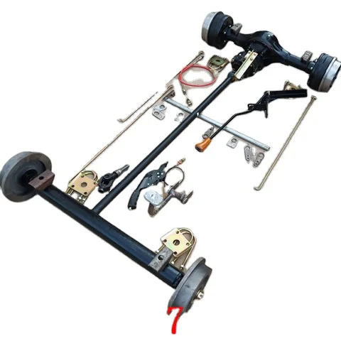 20kw Light Duty Differential Bus Buggy Independent Dc Motor And Rear ...