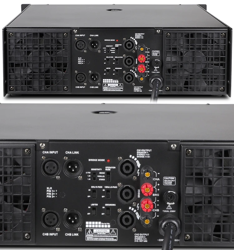 Professional Audio Standard Ca50 Power Amplifier Stage Performance ...