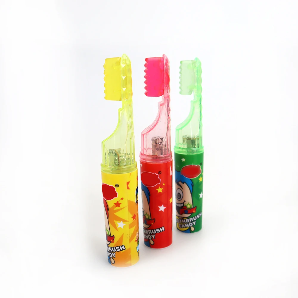 HACCP/BRC Certificate Halal Candy Lollipop Toothpaste Shape Lighting ...