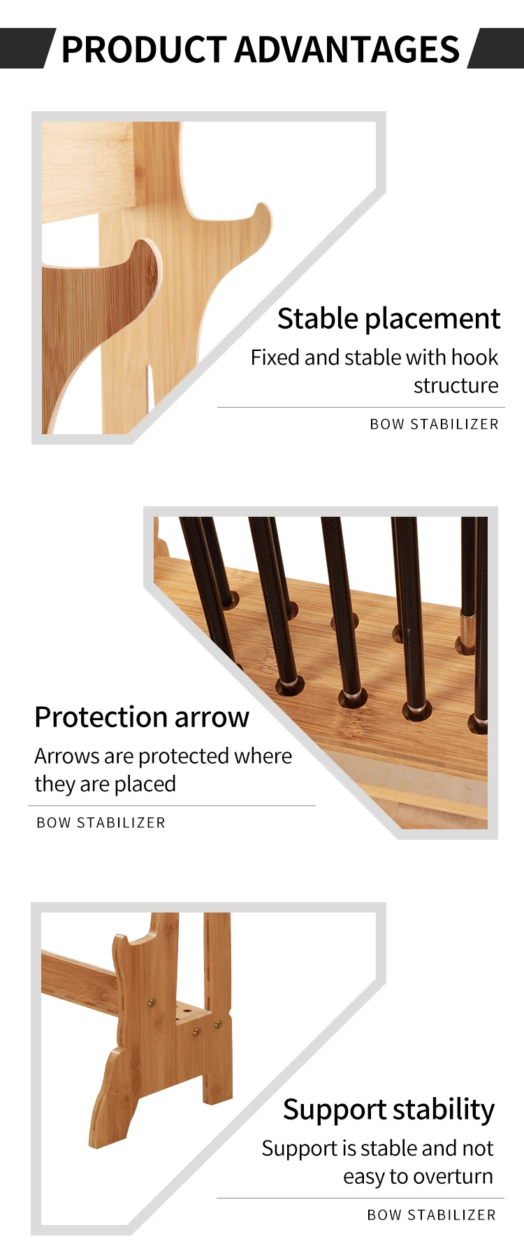 Bow Stand Archery Hall Wooden Traditional Recurve Compound Bow And ...