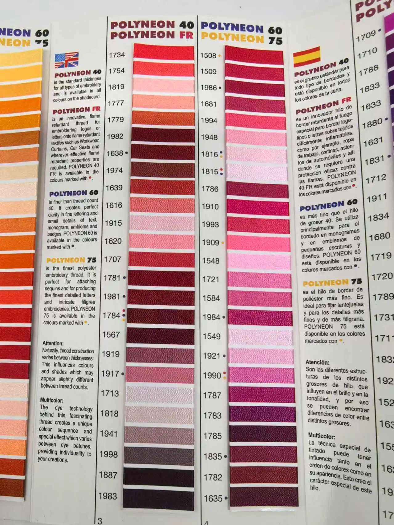 High Quality 100% Polyester 120D Machine Embroidery Thread
