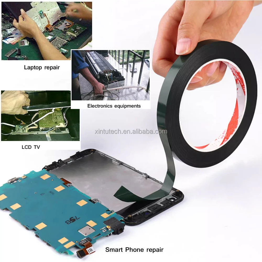 5mm*10m Mobile Phone Repair Traceless Lcd Curved Screen Dust Proof Tape ...