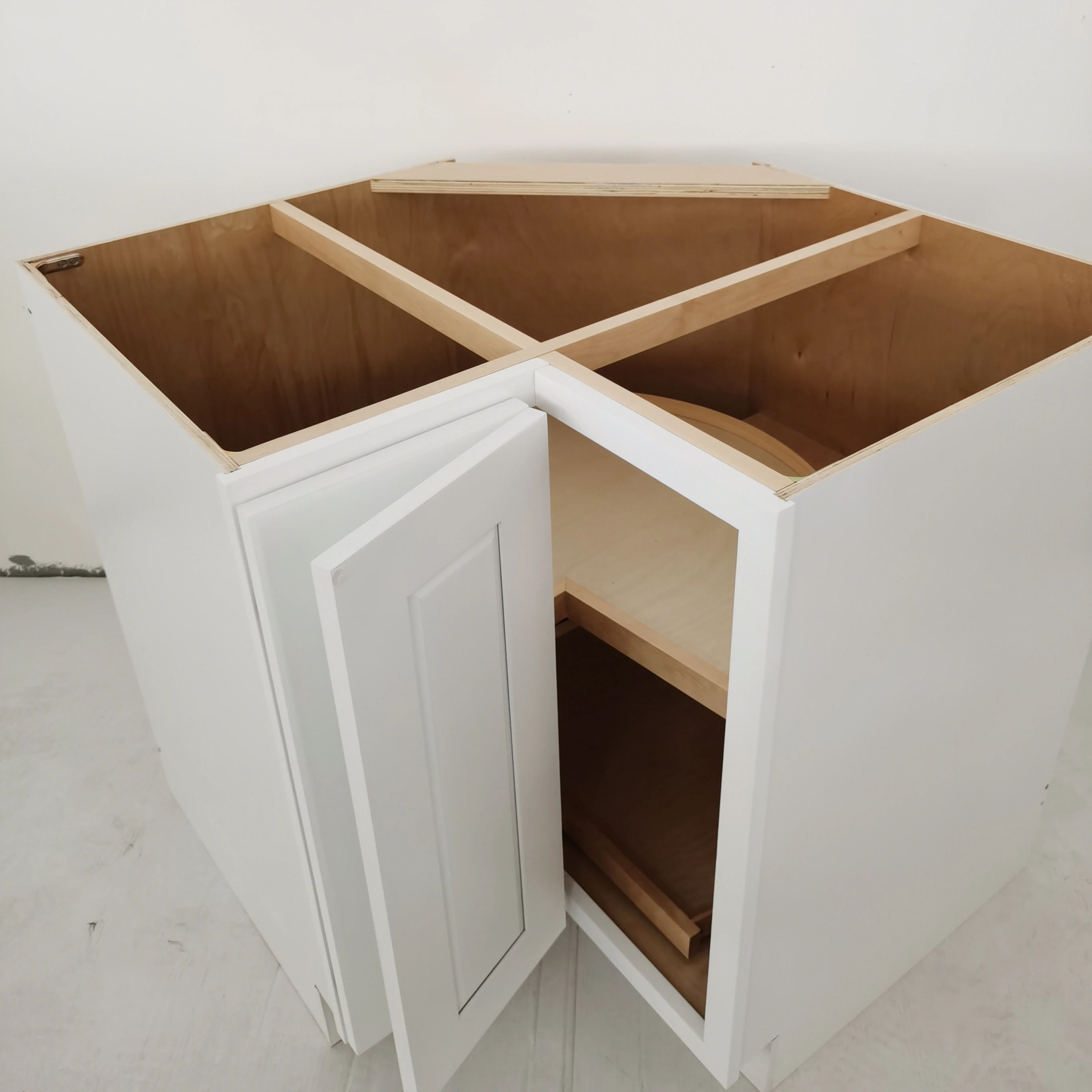 Wood shaker Kitchen Cabinets lazy susan cabinet corner pantry cabinet ...
