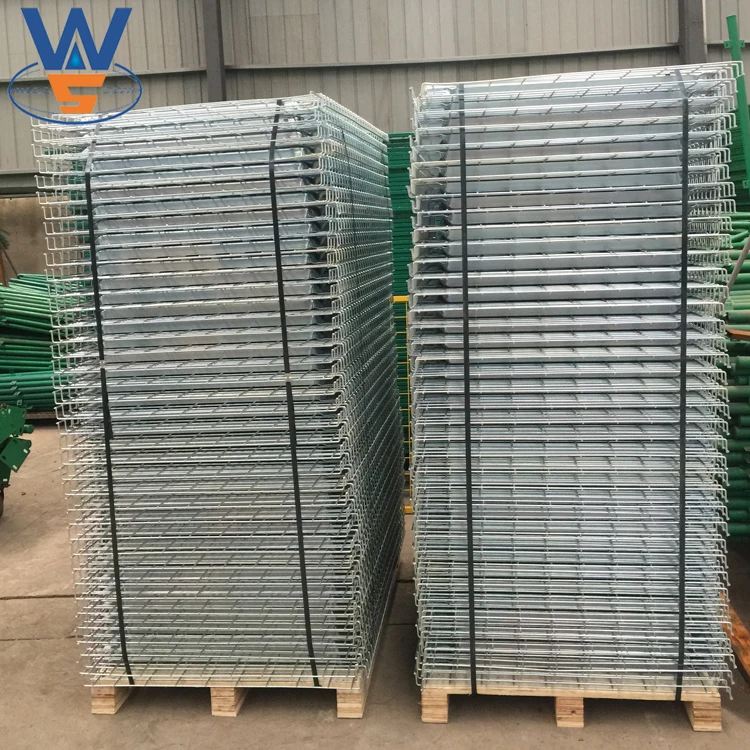 Industrial Warehouse Heavy Duty Steel Storage Rack Wire Mesh Decking ...