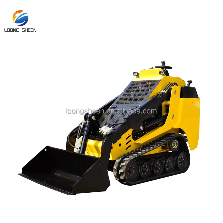 500kg Capacity Mini Skid Steer Loader Hy500 - Buy Multifunctional Mini ...