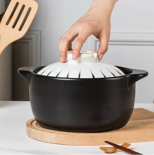 Large Ceramic Pot Cookware With High Temperature Resistance Simple and ...