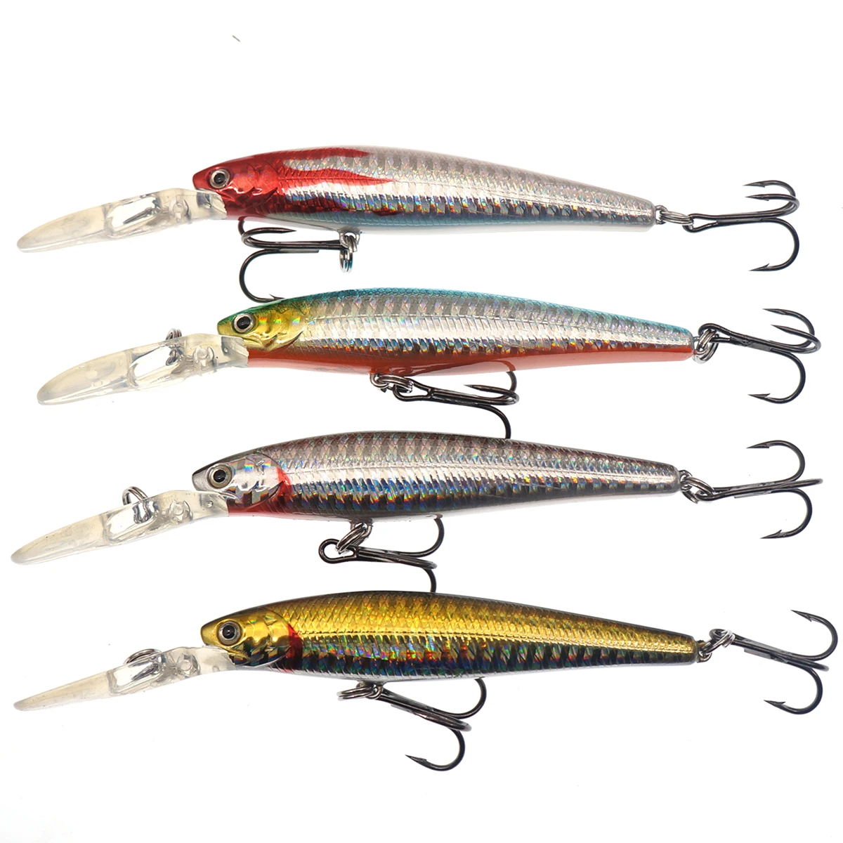 Aurora Blue OEM Long Cast Hard Lure Minow 100mm 15g Freshwater ...