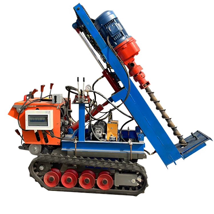 Small Pneumatic Drilling Rig Simple Operation Of Rock Soil Can Be ...