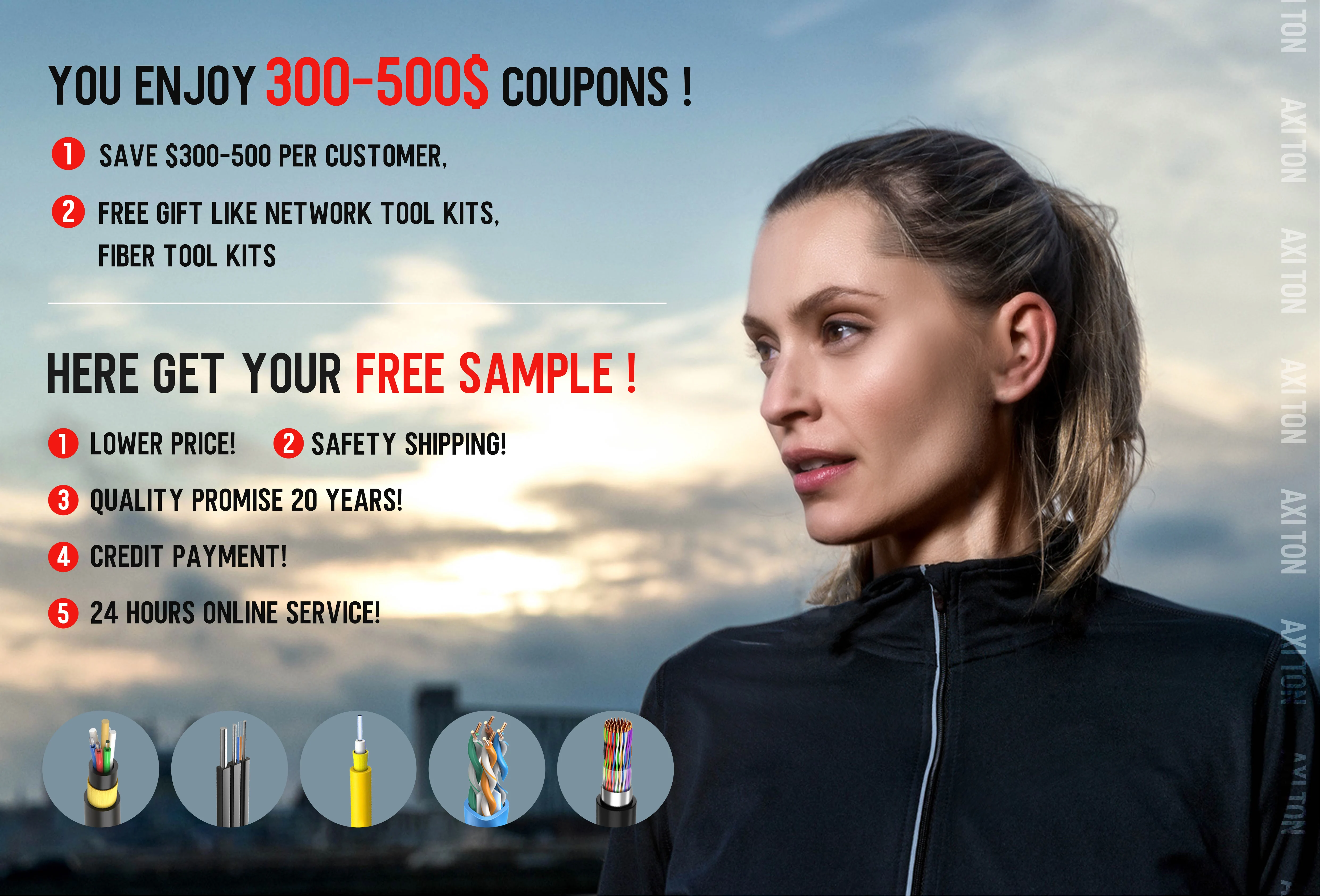 8 Core Armoured Fiber Optic Cable - Durable Outdoor Solution