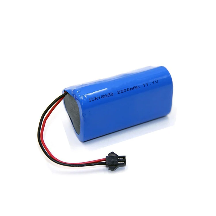 11.1v 2200mah 24.42wh 18650 Li Ion Battery 3s1p Icr18650 Rechargeable ...