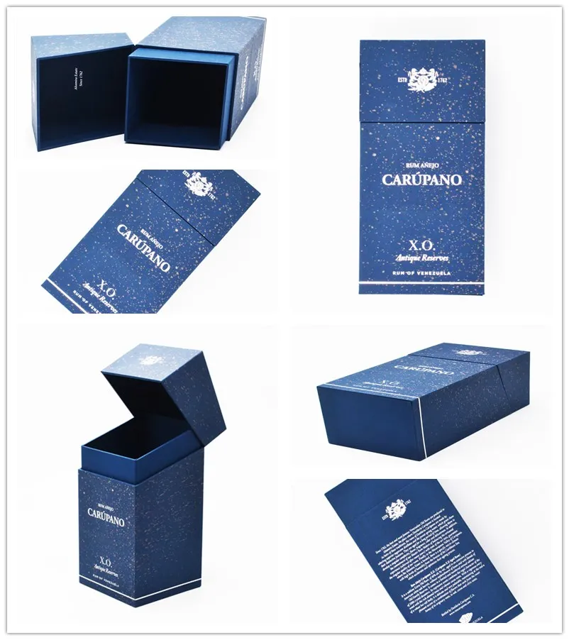 Luxury Wine Box Magnetic Cardboard Wine Gift Box Wine Bottle Paper ...