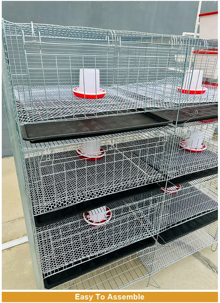 New H-Type Manual Broiler Cage for Breeding Chickens Hand-Cranked ...