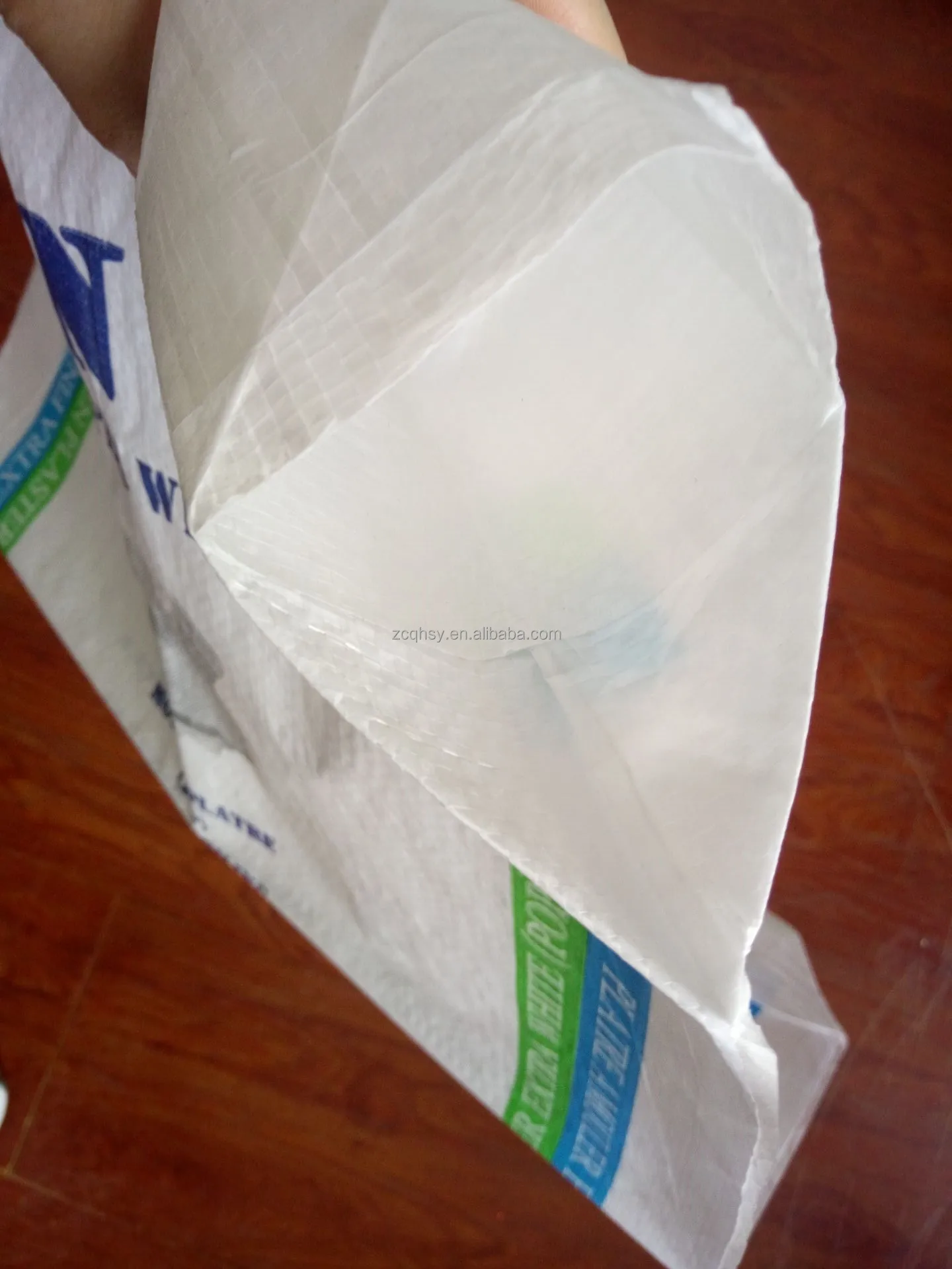 coated polypropylene woven pp packing plastic valve bags for cement ...