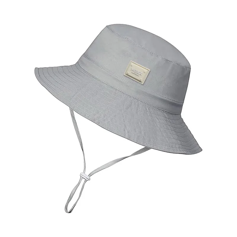 String Design Baby Sun Hat Pink Upf 50+ Toddler Bucket Hat With Rope ...