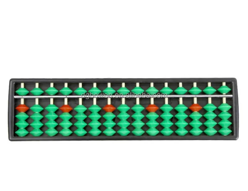Abacus De Plástico Para Niños,Herramienta Aritmética De 15 Dígitos,Aprender Matemáticas,5 ...