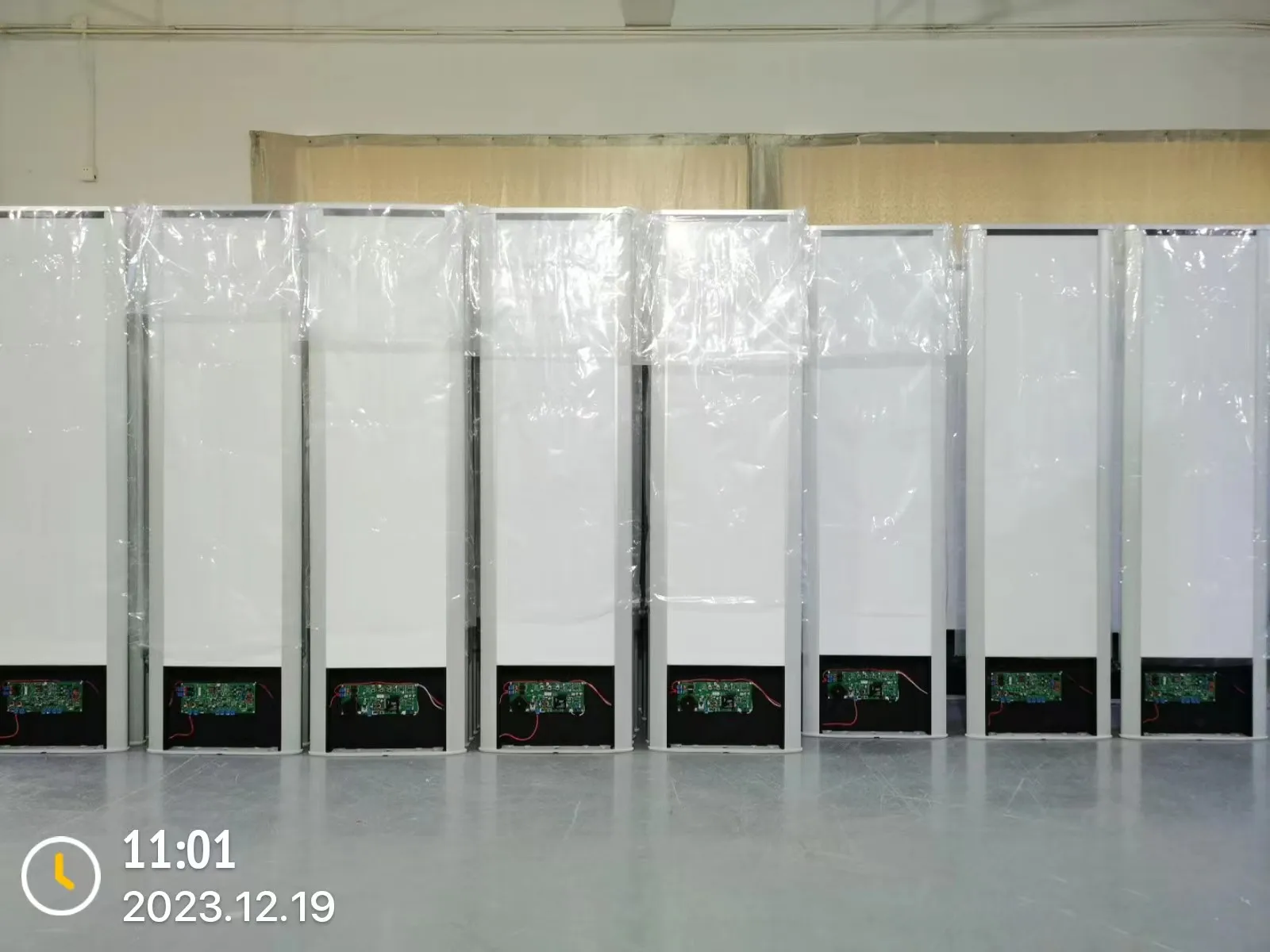Shopping Malls and Supermarket Security Sensor Gates 8.2mhz EAS RF ...