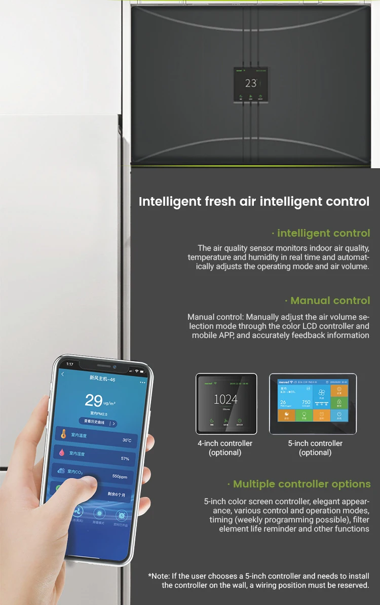 Ventilation Controller for G3 Wall-hang ERV Ventilation| Alibaba.com