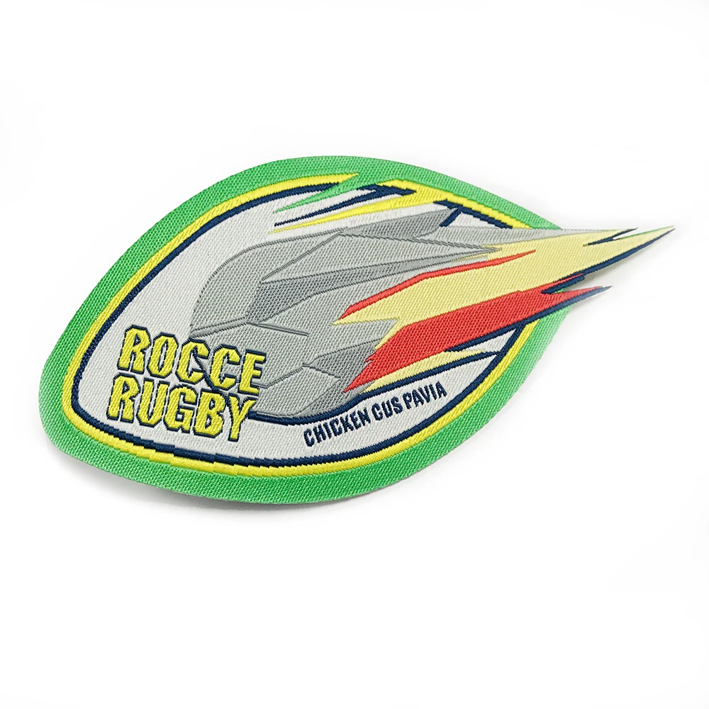 Custom DIY Patch Self Adhesive Backing Woven Patch for Clothing ...