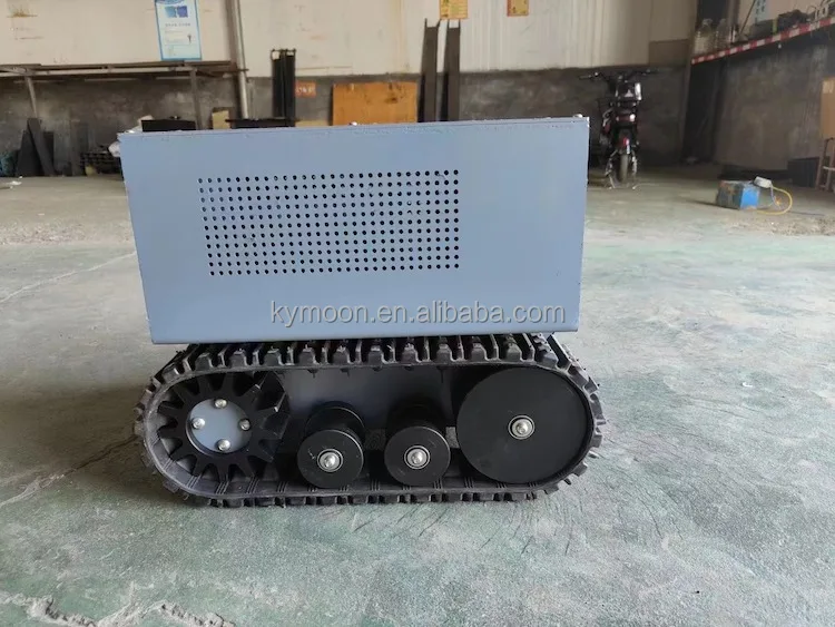 Robot Rubber Tracked Small Machine Max Load 300kgs Tracked Robot ...