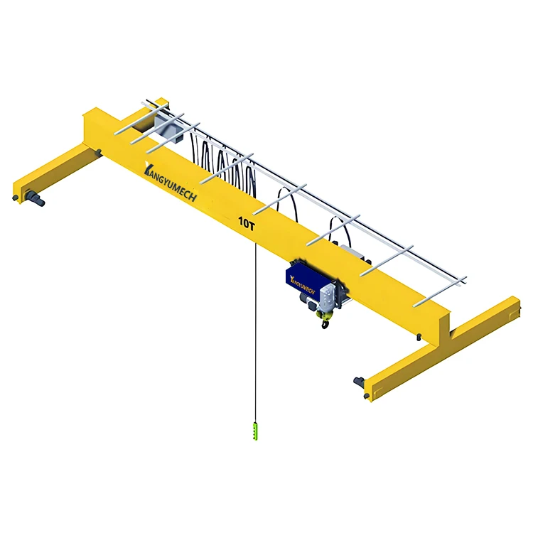 New 10 Ton Single Girder Electric Overhead Travelling Crane Electric ...
