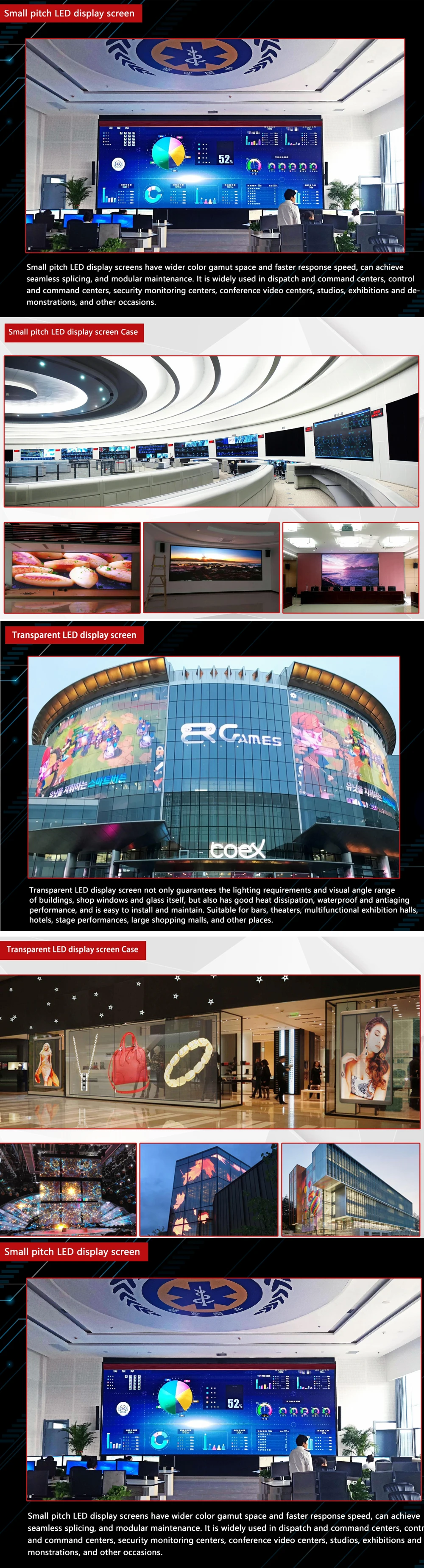 Modular Led Tv Screen Oem Led Panel Custom Factory Manufacturers ...