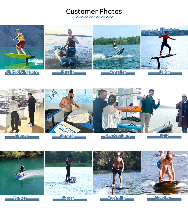 Eu Warehouse Jet Board Electric Motorized Surfboard Jet Power Boat ...