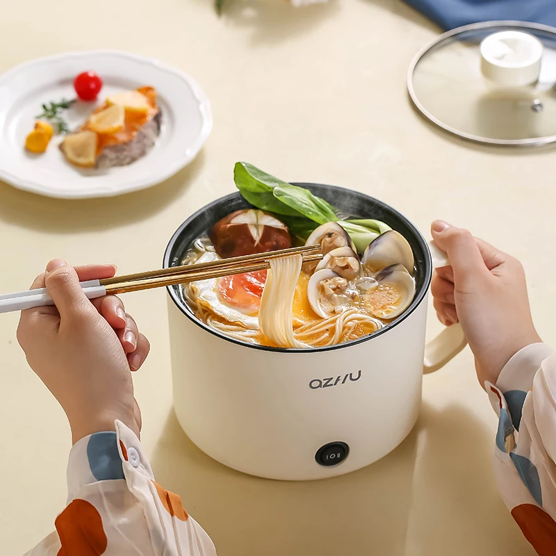 Small Portable Electric Mini Multi Cooker Kitchen Cooking Pot 1.8l ...