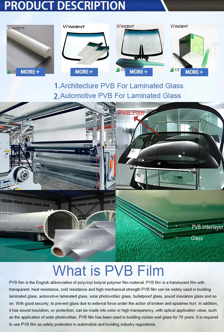 0.76mm Automotive Pvb Film PVB Interlayer for Auto Car /bus/truck ...