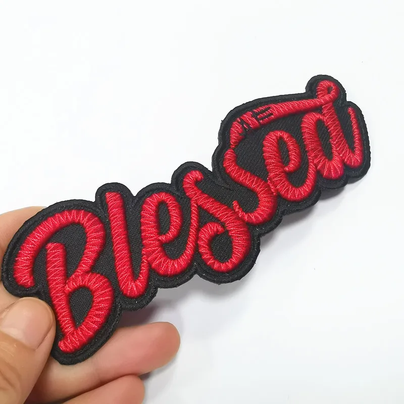 Custom 3D Puff Letter Embroidery Patches for Hats & Shoes