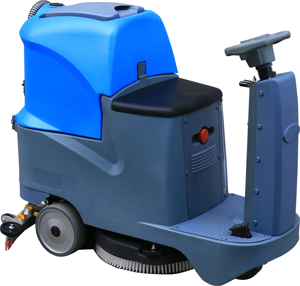 Industrial Warehouse Ride On Floor Scrubber,Automatic Battery Floor ...